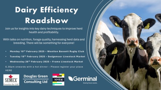 Join us for our Dairy Efficency Roadshow-Douglas Green